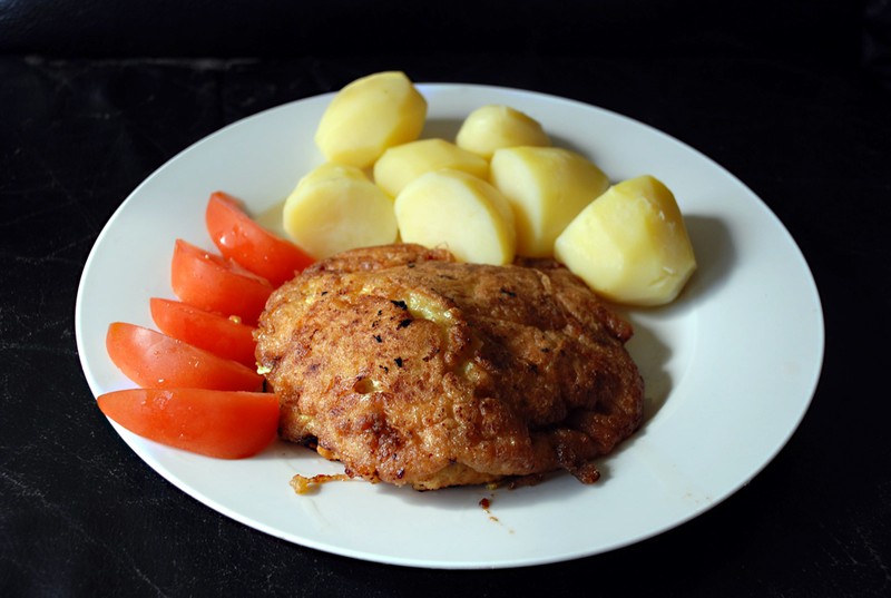 Nejlahodnější obrácené řízky recept | Vaření.cz