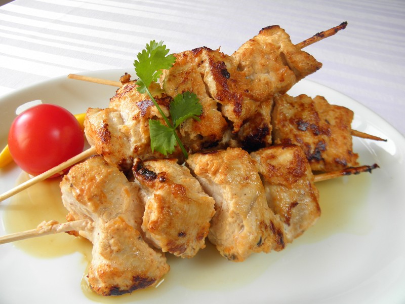 Krůtí špízy recept | Vaření.cz