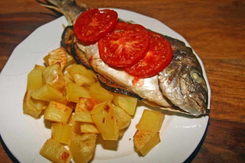 Pečená pražma recept | Vaření.cz