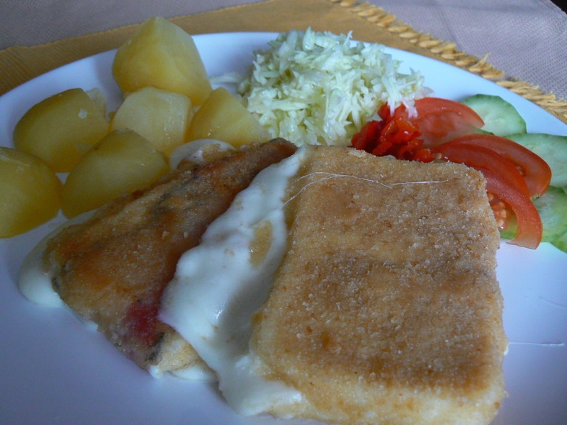 Smažený sýr recept | Vaření.cz