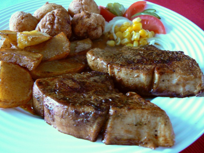 Krůtí steaky recept | Vaření.cz